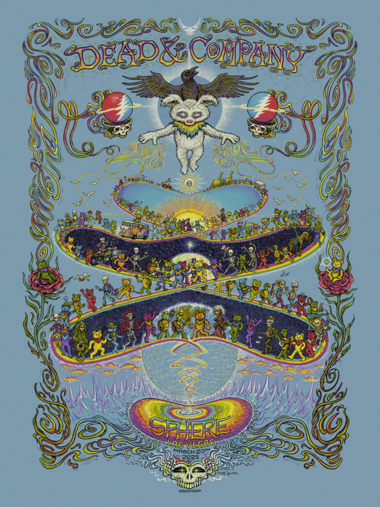 Dead & Company – Sphere 2025 Poster | Marq Spusta